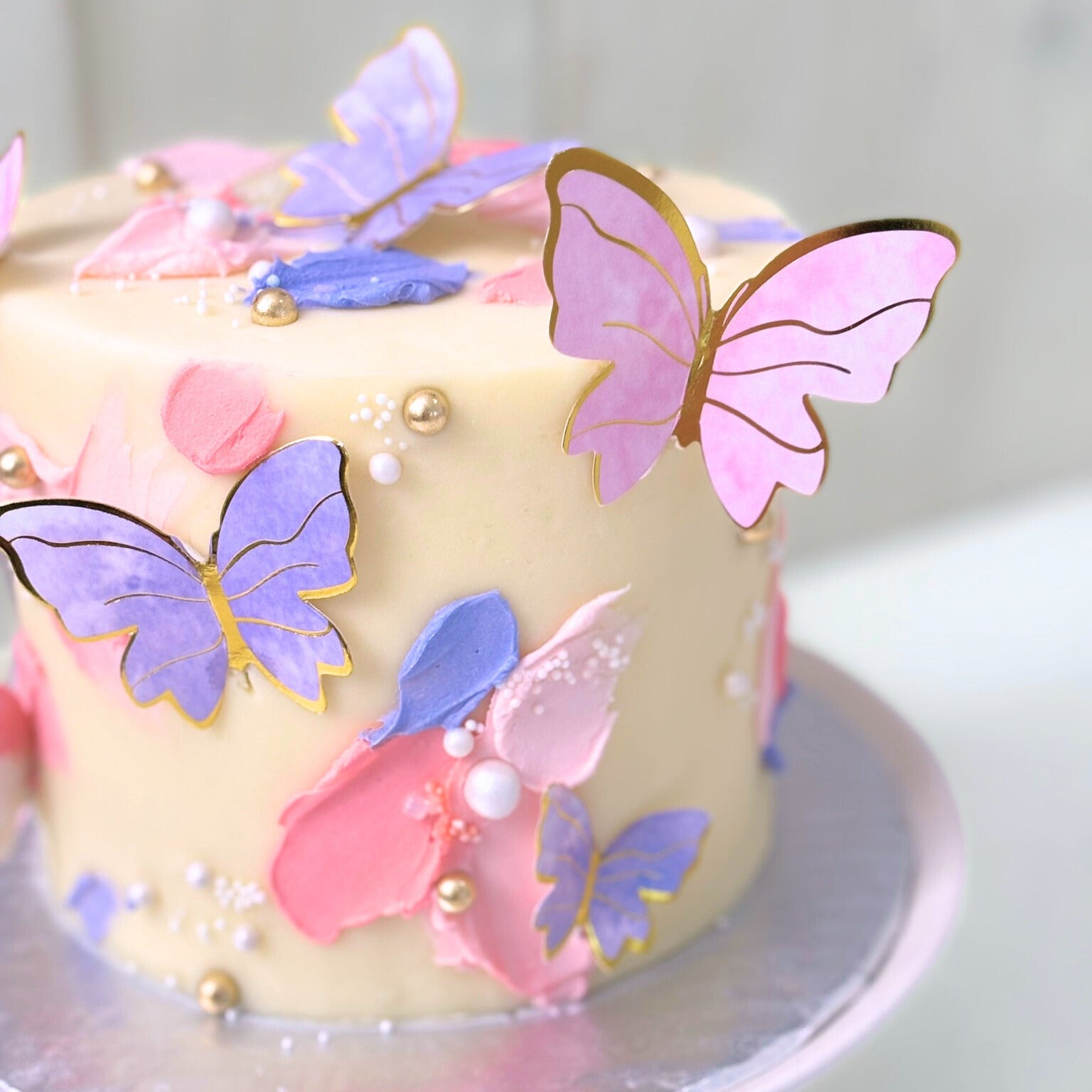 Gâteau Papillons | Les Glaceurs